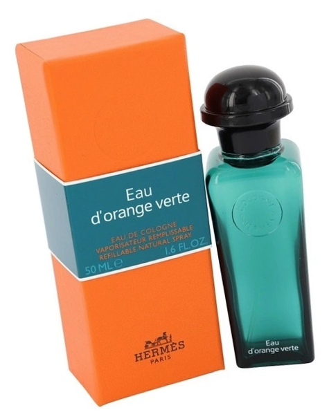 Зелёный одеколон Гермес О Де Оранж Верте 50 мл унисекс - Hermes Eau D Orange Verte