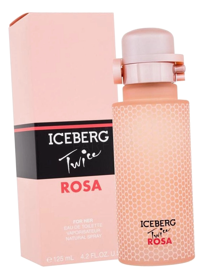 Парфюм для женщин Iceberg Twice Rosa 125 мл / Айсберг Твайс Роза туалетная вода