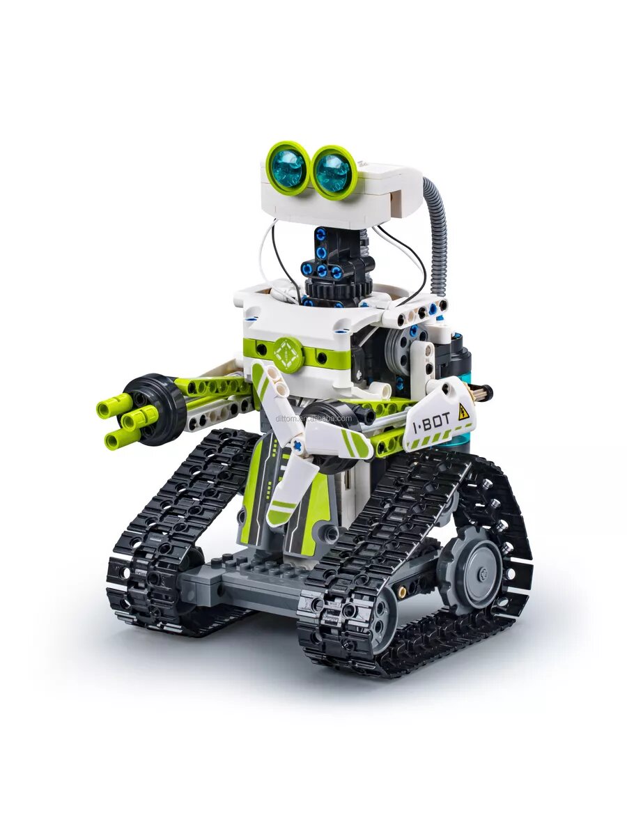 Конструктор CaDa I.Bot C83001W, электромеханический, 434 детали, белый
