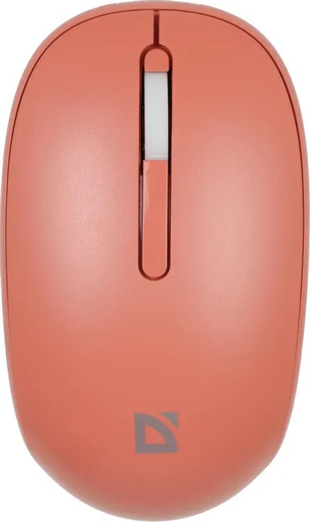Мышь беспроводная Defender Smart MM-396, Bluetooth/Радио, оптическая, USB, 1600dpi, красный