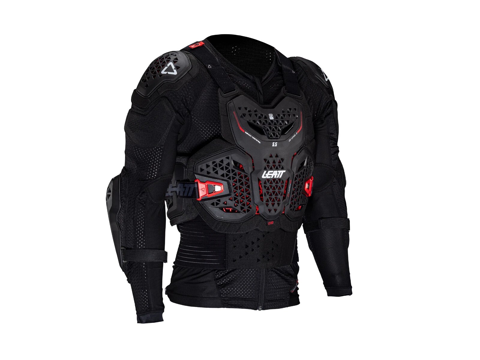 Защита тела LEATT Body Protector 5.5 Evo Black, черная, размер L