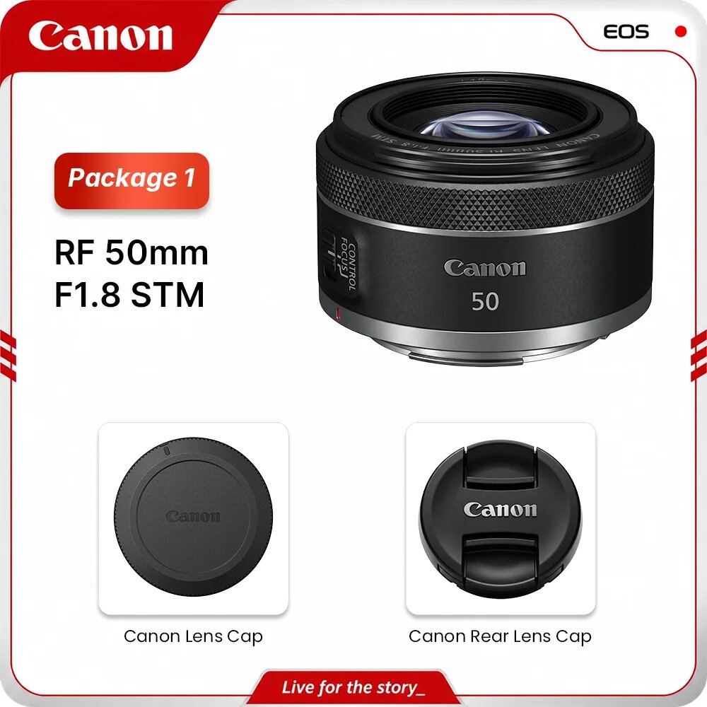 Объектив Canon RF 50mm F/1.8 STM