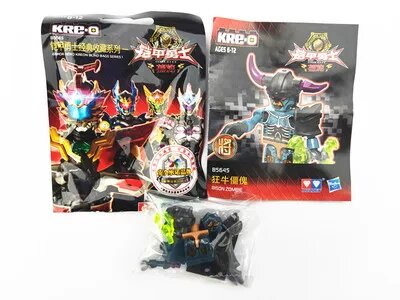 Мини-фигурка Куань Нью Цзян Гуй, пластиковые строительные блоки для детей, творческая игрушка