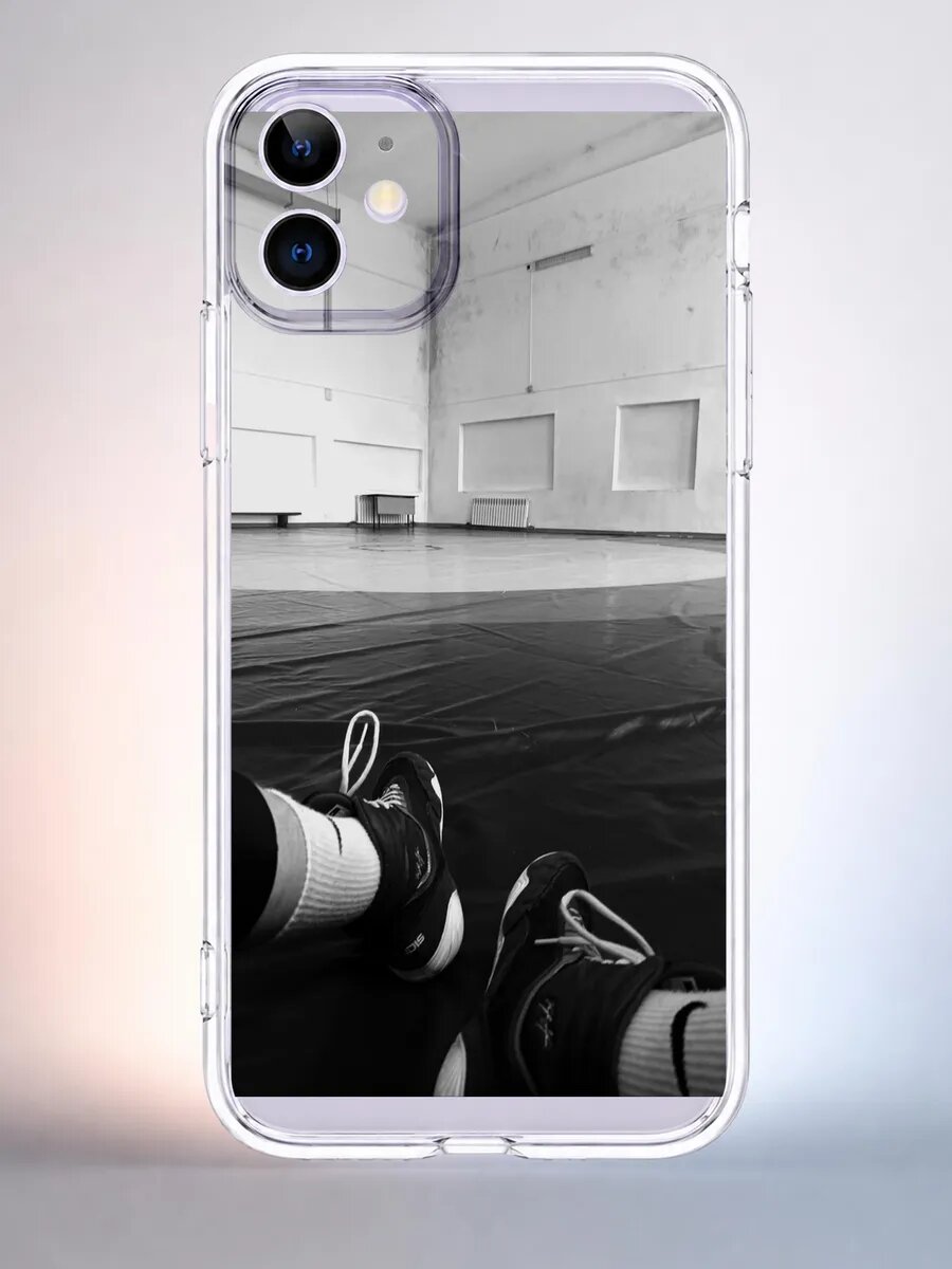 Чехол iPhone 11 реслинг обувь силиконовый
