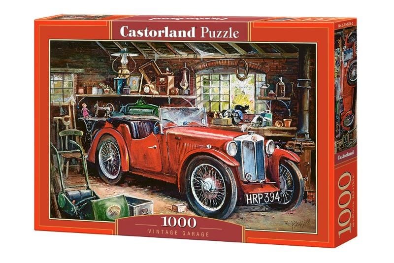 Пазл Castorland Старинный гараж, 1000 элементов, 68x48 см