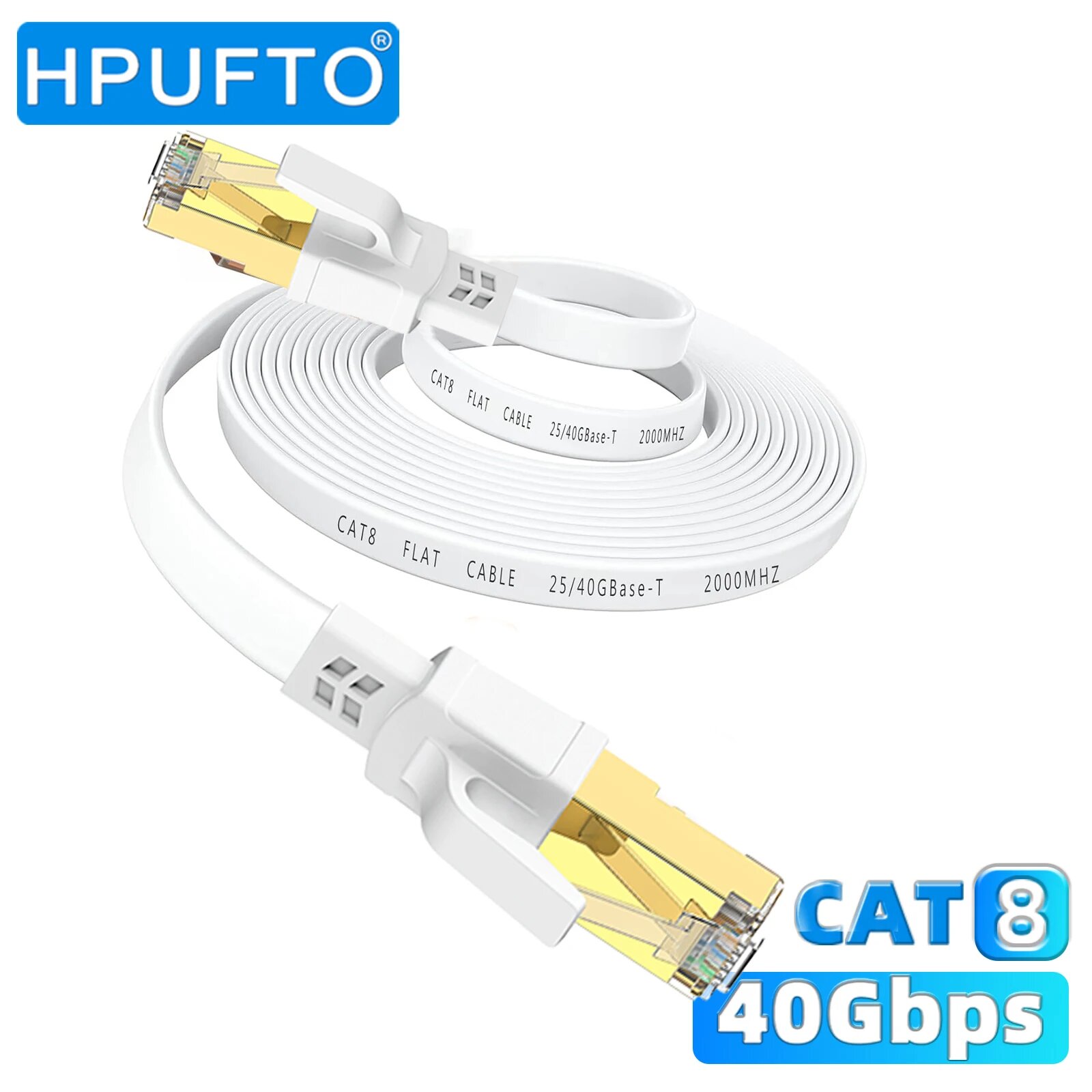 Ethernet кабель Cat 8 HPUFTO 40 Гбит/с