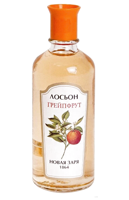 Лосьон для лица женский Новая Заря Грейпфрут 100 мл - ароматное средство для ухода за кожей