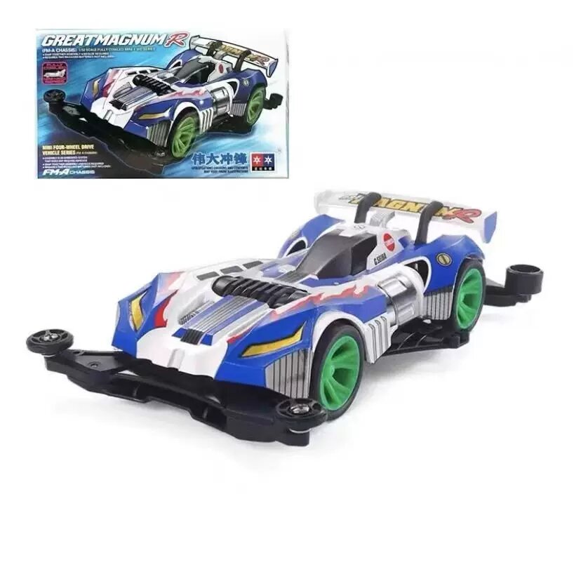 Официальная игрушечная машина Four-Wheel Brothers гигантского размера в небесно-голубом цвете, стандартная комплектация