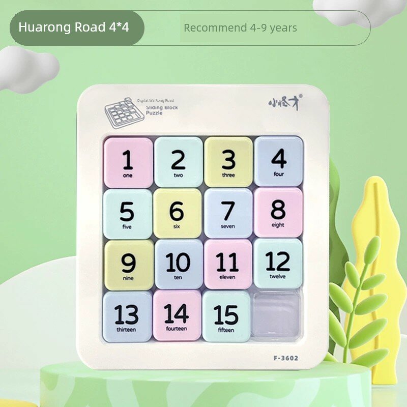 Магнитная головоломка 4х4 для детей 4-9 лет | Образовательная игра-головоломка