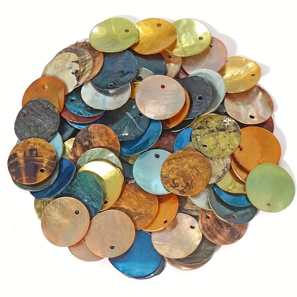 Бусины ракушки бохо 12/36/72 шт 36pcs