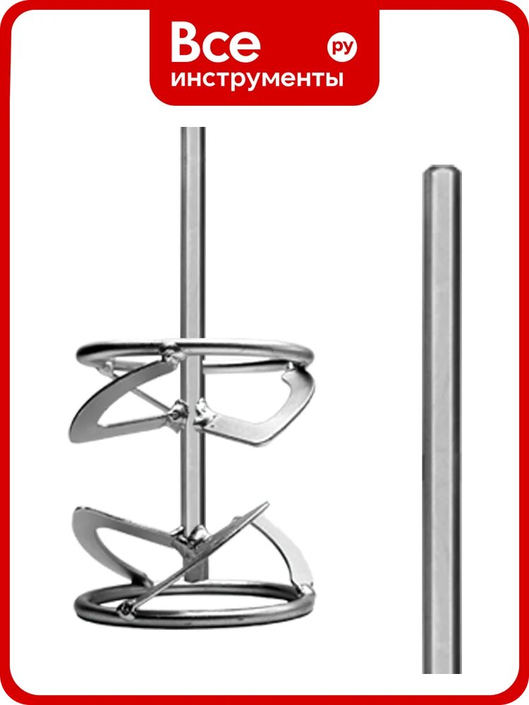 Миксер-насадка строительный GRAFF HEX 80x600 мм P705 2405011