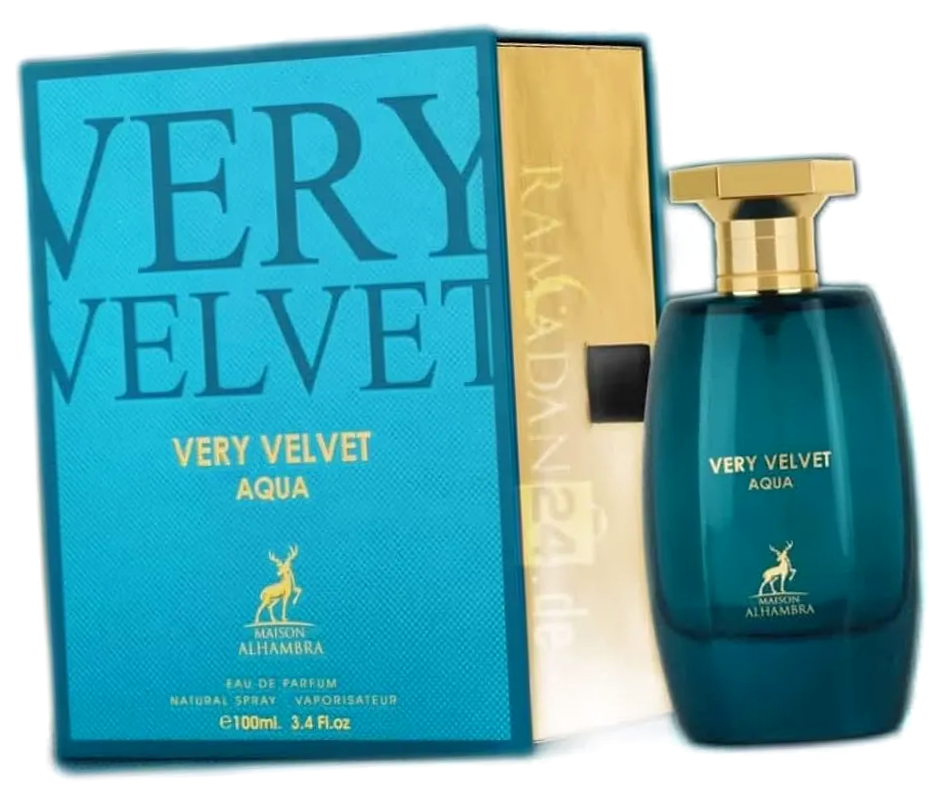 Парфюмерная вода Very Velvet Aqua 100 мл / Альхамбра Вери Вельвет Аква женская
