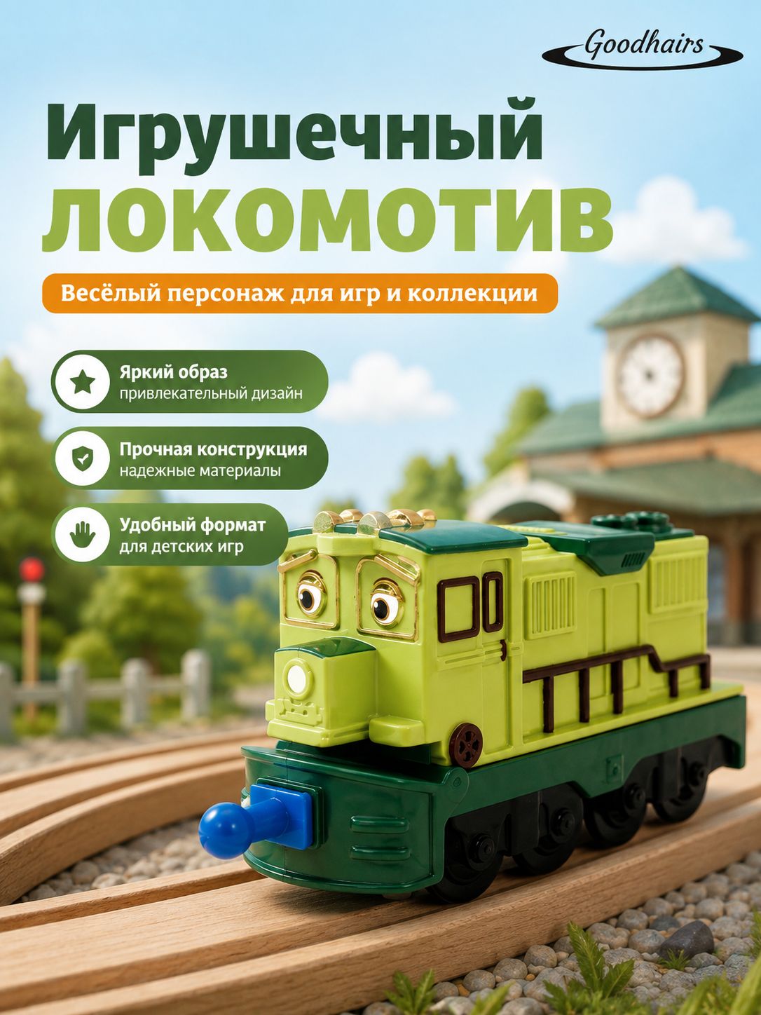 Паровозик CHUGGINGTON DUNBAR