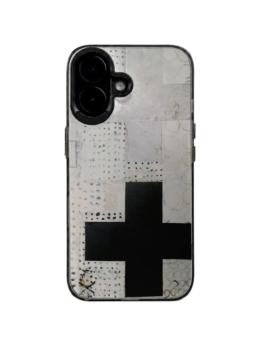 Чехол на Iphone 16 Plus у2к крест