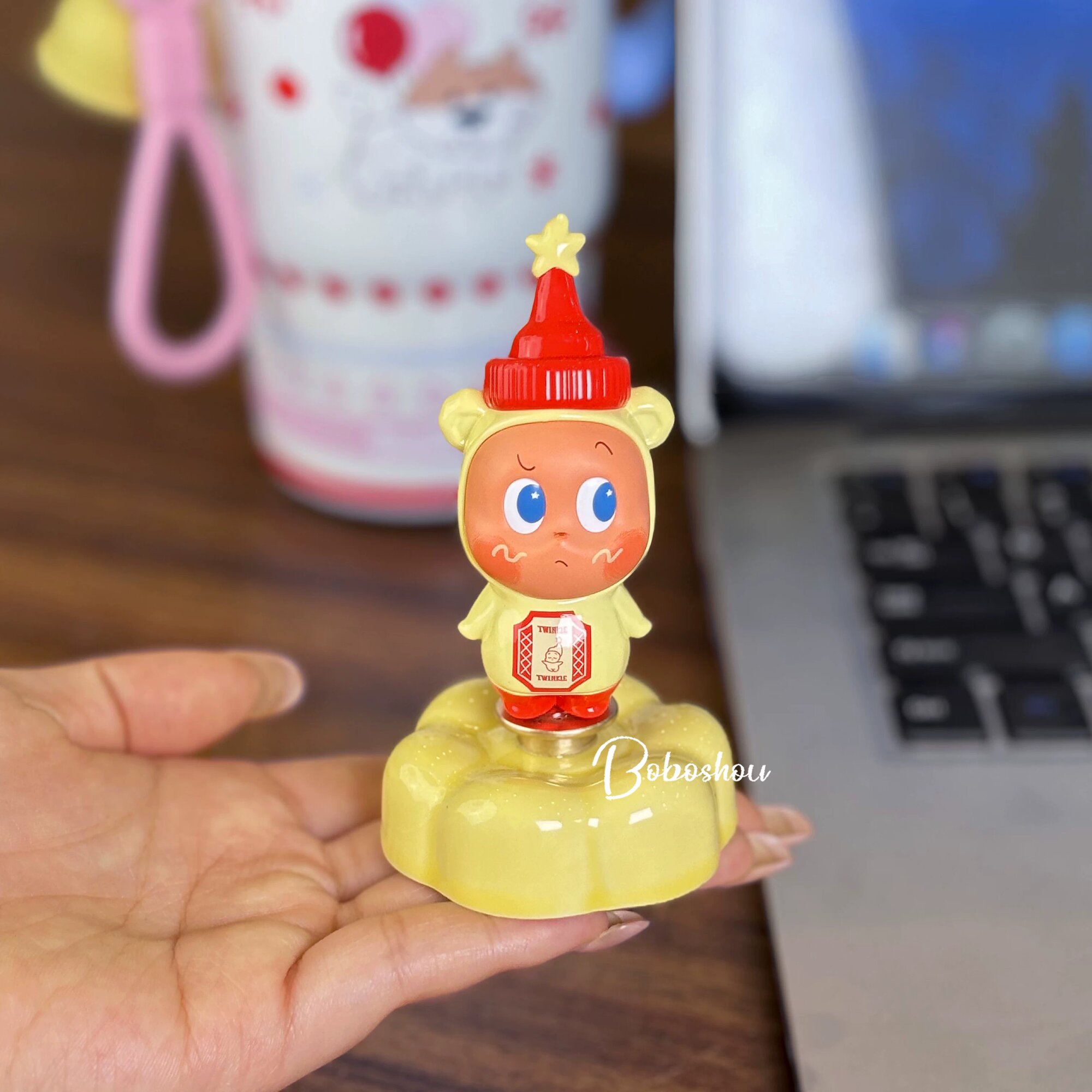 Поп-арт Pop Mart Star Man Casual Match Series Healing Emotion Desktop Spinning Ornament Gift Mayonnaise