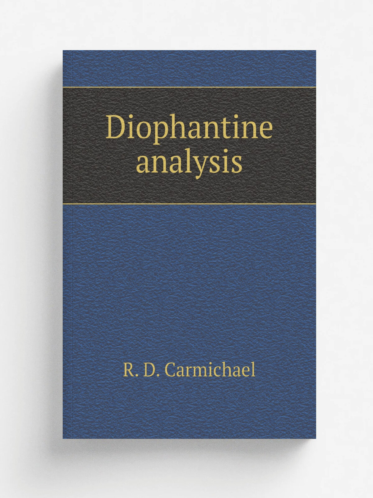 Diophantine analysis