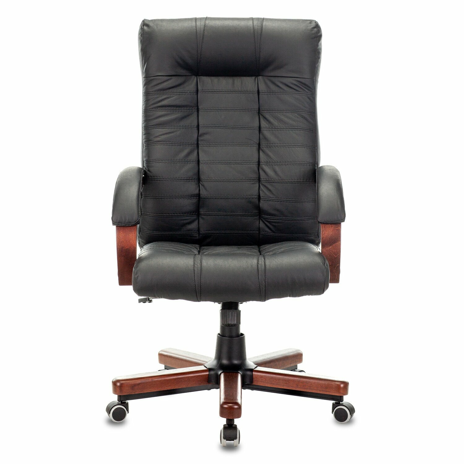 Кресло KB-10WALNUT/B/LEATH — фото 1
