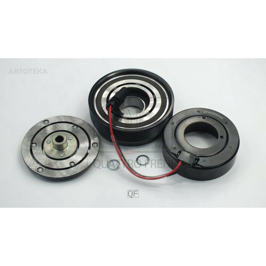 Муфта электромагнитная компрес. конд. VW TRANSPORTER -10 в сборе QUATTRO FRENI QF80Q00045
