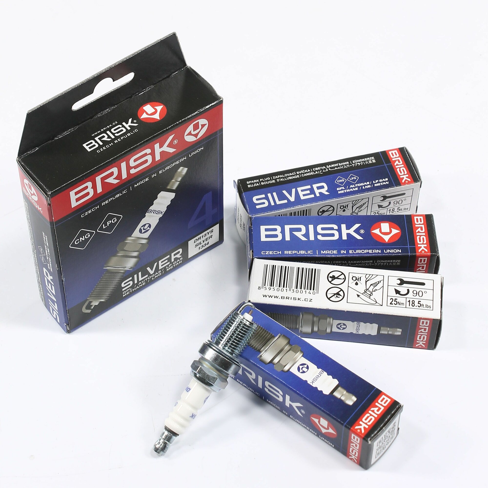 Свечи зажигания ВАЗ 2110, 2170,1118, 2190, Vesta, Xray (16 кл) под ГБО (0.7) "Silver" (к-т 4 шт)