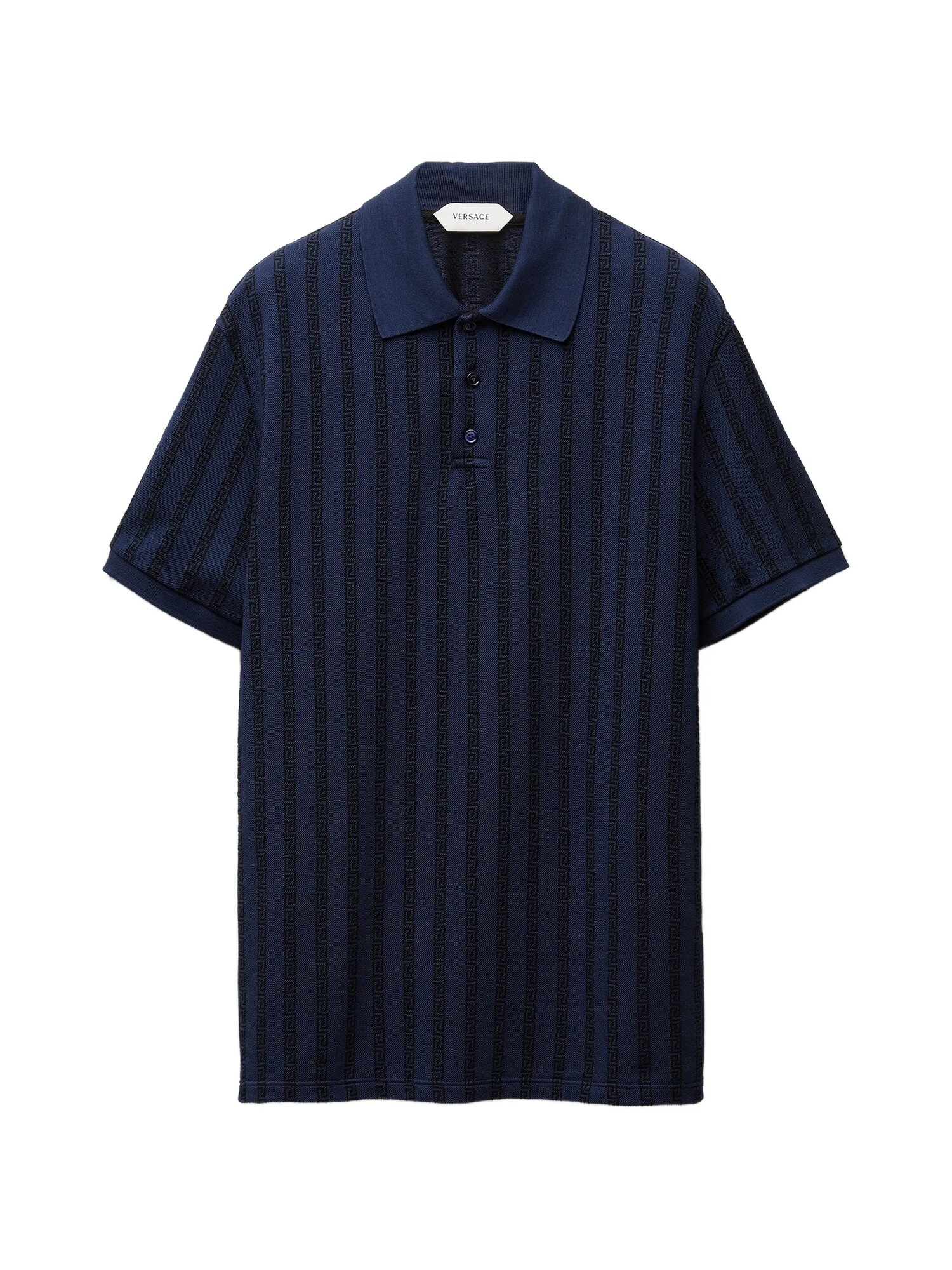 Рубашка Jacquard cotton piqué polo