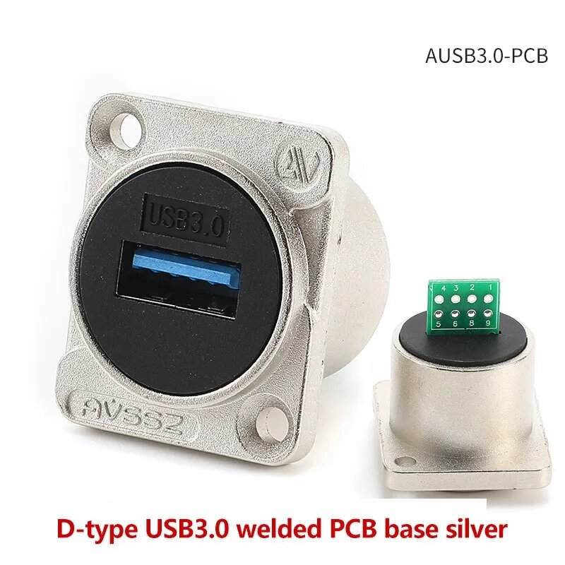 AVSSZ USB 3.0/2.0 Разъем D-типа для панели AUSB3.0-PCB-B