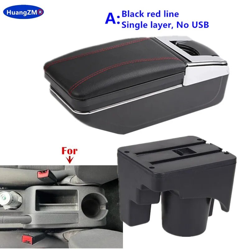 Подлокотник для Volkswagen Golf 6, Golf 5, Mk6, MK5, Jetta 5, Sagitar. Ящик для хранения, аксессуар для тюнинга салона.