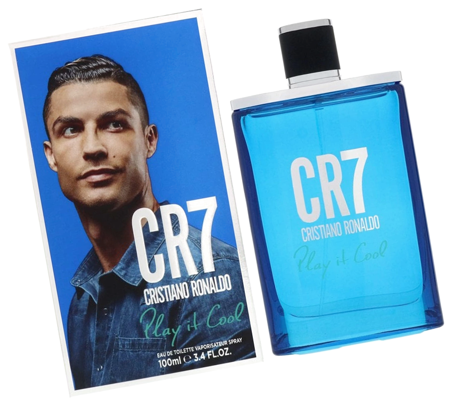 Туалетная вода Cr7 Play It Cool 100 мл для мужчин / Криштиану Роналду Плей Ит Кул