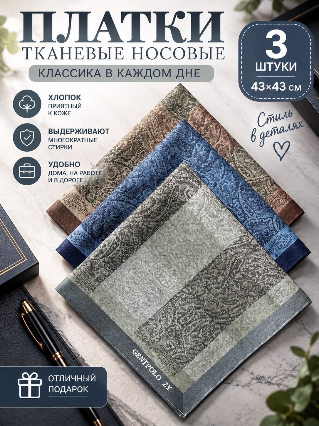 Носовой платок Pastel