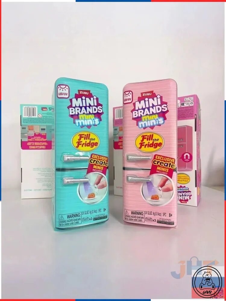 Мини-холодильник toy blind box set игровой домик маленький мини-холодильник minibrands креативный игрушечный мяч