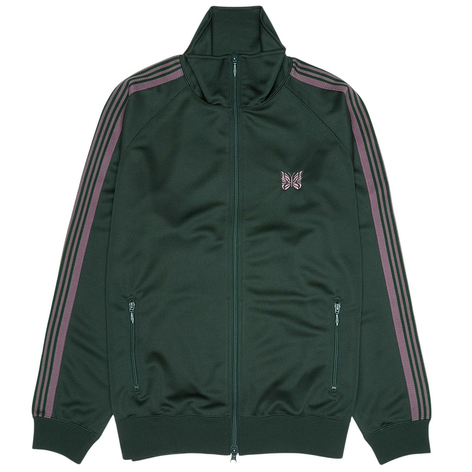 Толстовка Needles Толстовка Needles Track Jacket - Poly Smooth, размер S, , green