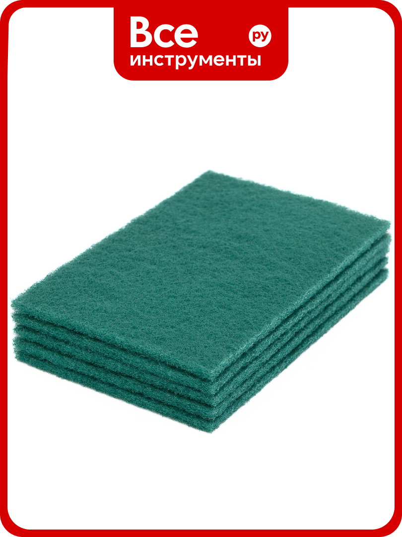 Шлифовальный войлок TILFLEX зеленый (аналог Scotch-Brite) 230_150_5 (5 шт.) TL45/5