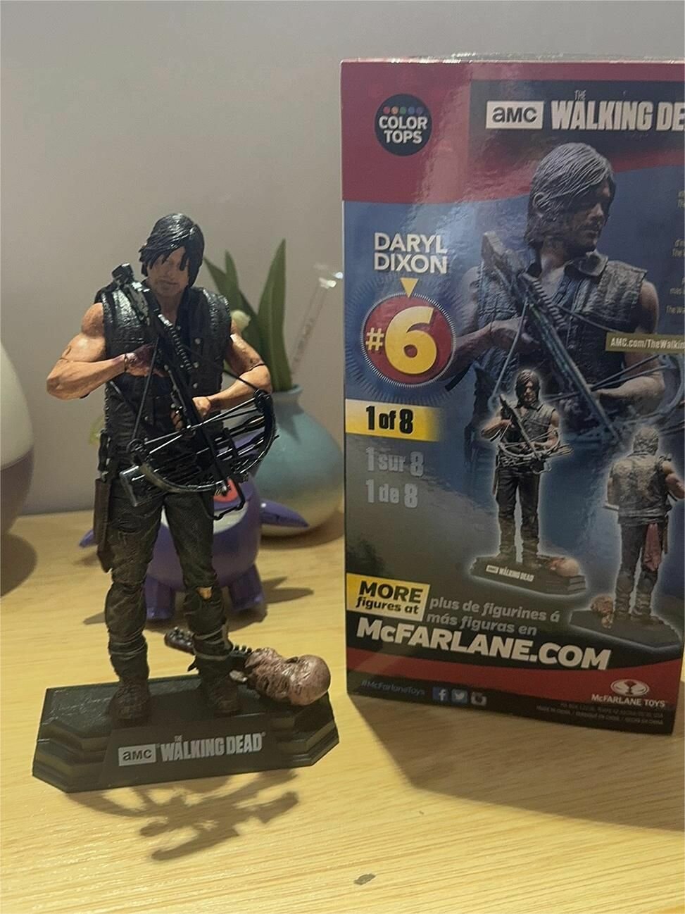Фигурка Ходячие мертвецы/The Walking Dead, Дэрил Диксон/Шериф Рик(15CM)