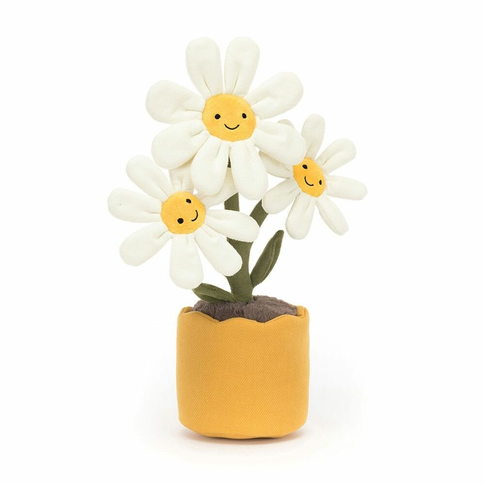 Мягкая игрушка Jellycat - Весёлая ромашка, 34 см - A2DAS