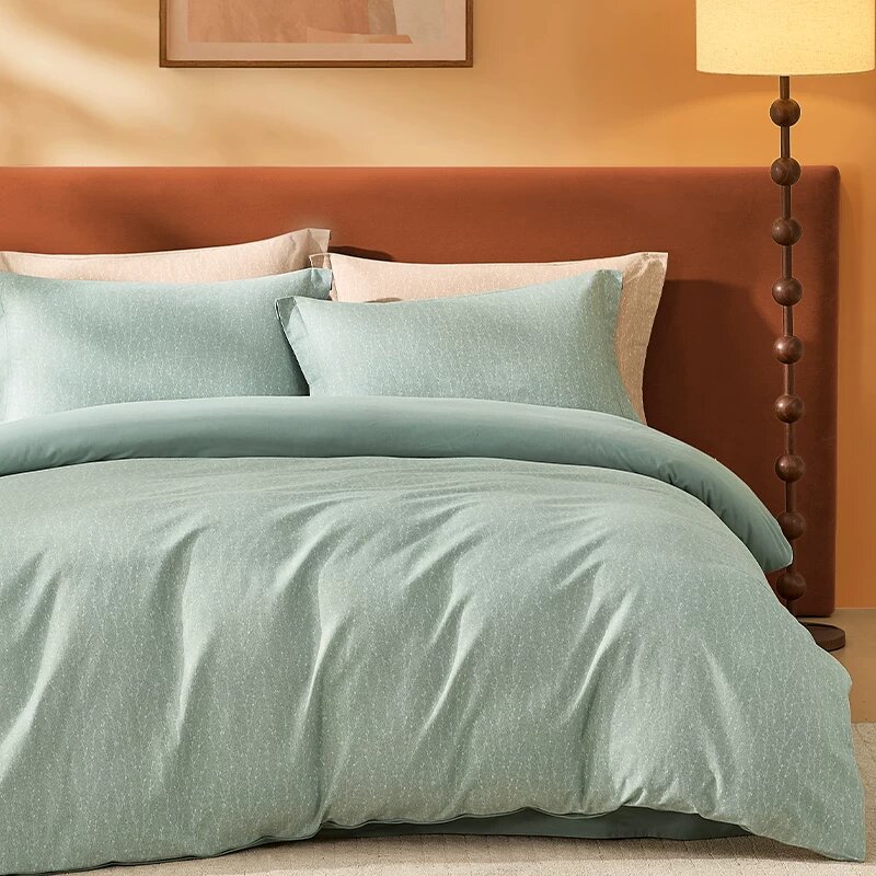 Комплект постельного белья Southern Bedding из четырех предметов: хлопок с принтом, начес, утолщенный, теплый, зимний,