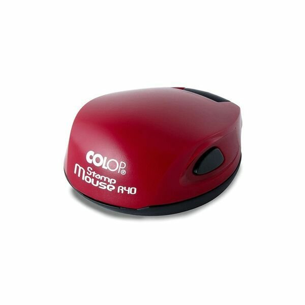 Оснастка для печати карманная Stamp Mouse R40, цвет чили карманная печать штамп