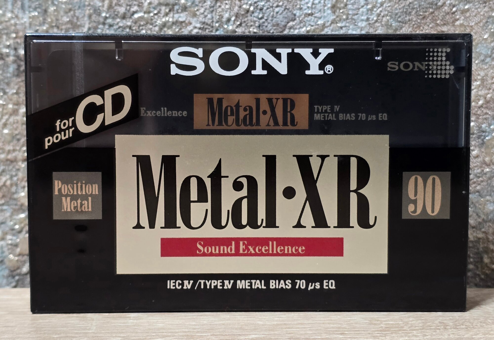 Аудиокассета SONY METAL XR