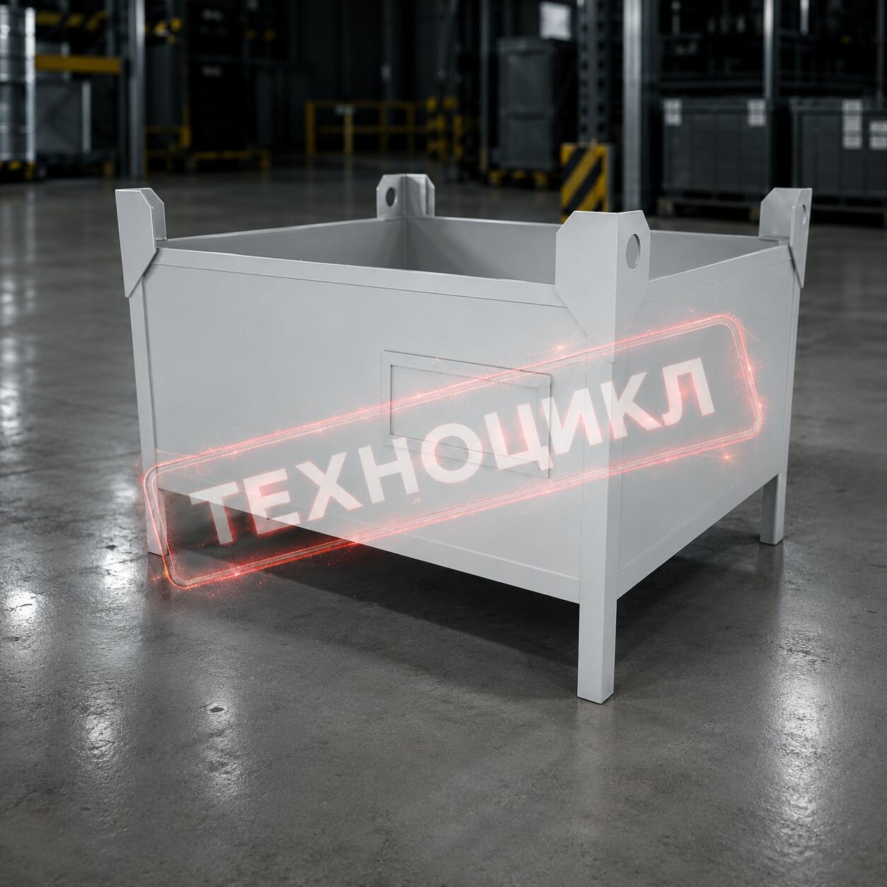 Тара ТМП-14 840х640х600 мм, грузоподъемность 1000 кг, техноцикл