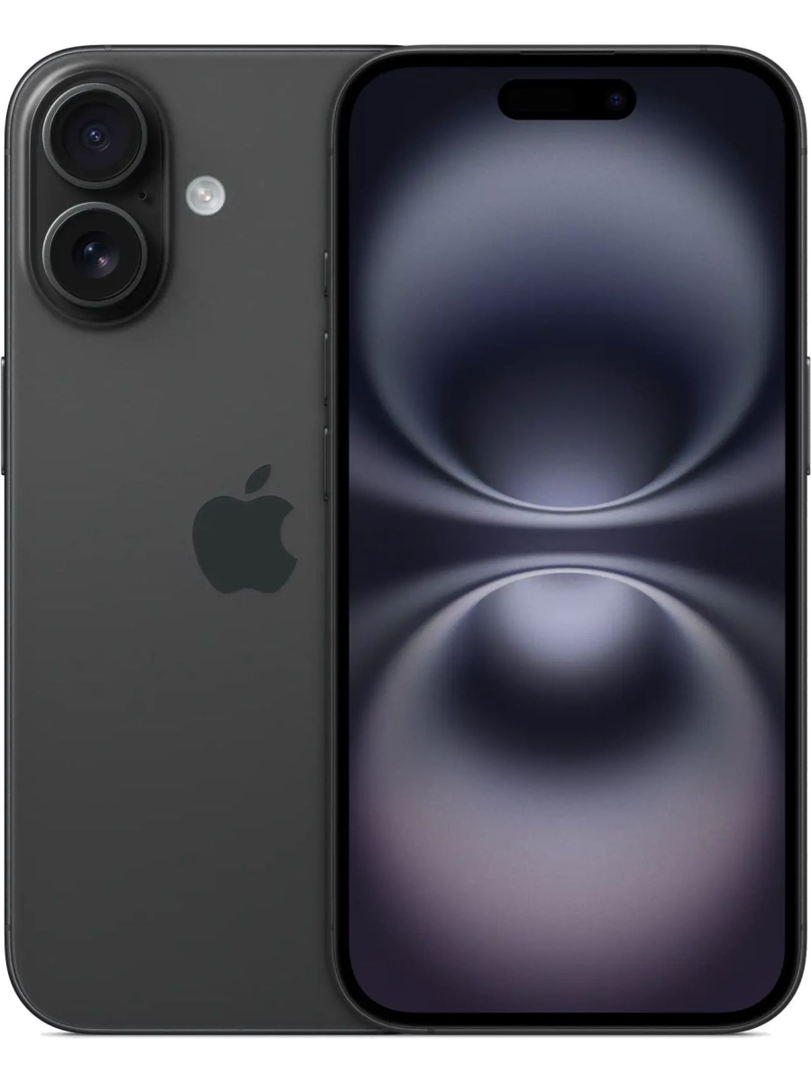 Смартфон Apple iPhone 16 A3287 128Gb black(без RuStore)
