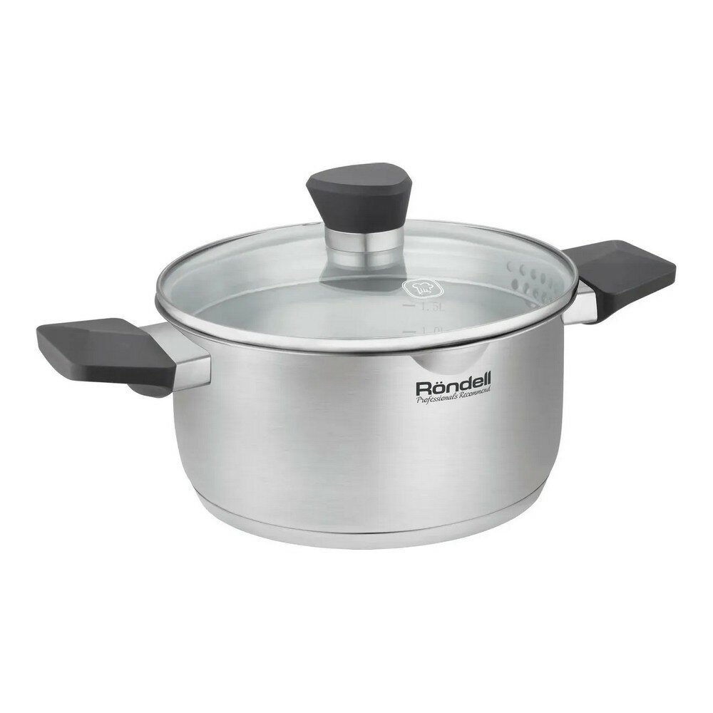 Кастрюля Rondell Strike Grey Ultra RDS-1948 Inox