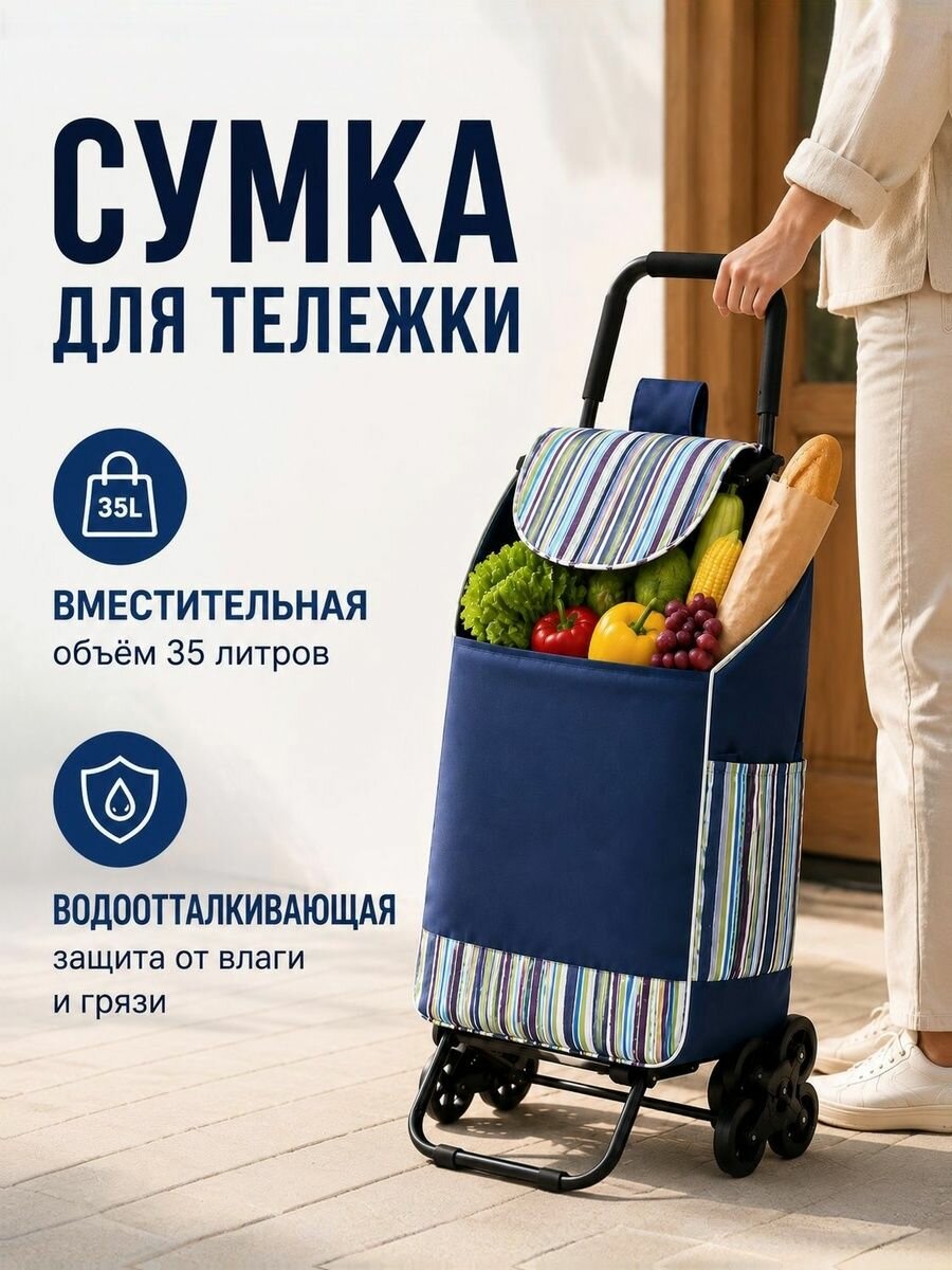 Сумка шоппер для покупок — фото 1