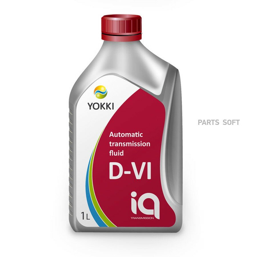 Масло трансмиссионное синтетическое IQ ATF D VI 1л от официального дистрибьютора, YOKKI, артикул YCA121001P
