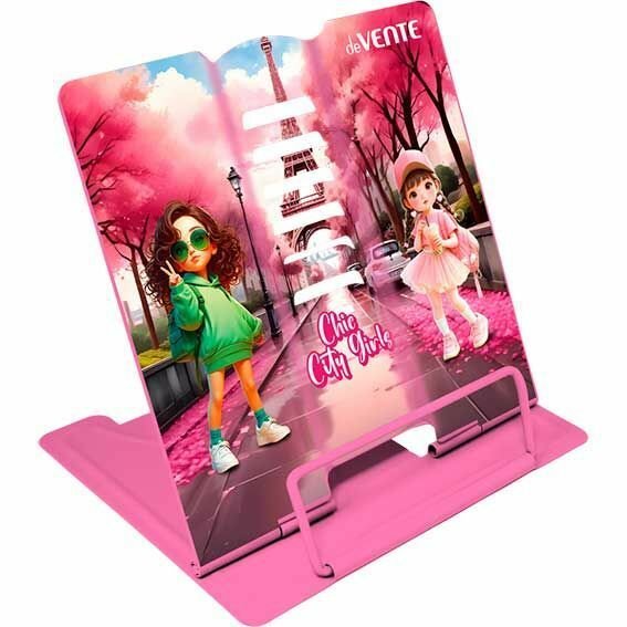 Подставка для книг deVENTE "Chic City Girls", 8063625 металлическая, 15,4х15,2см