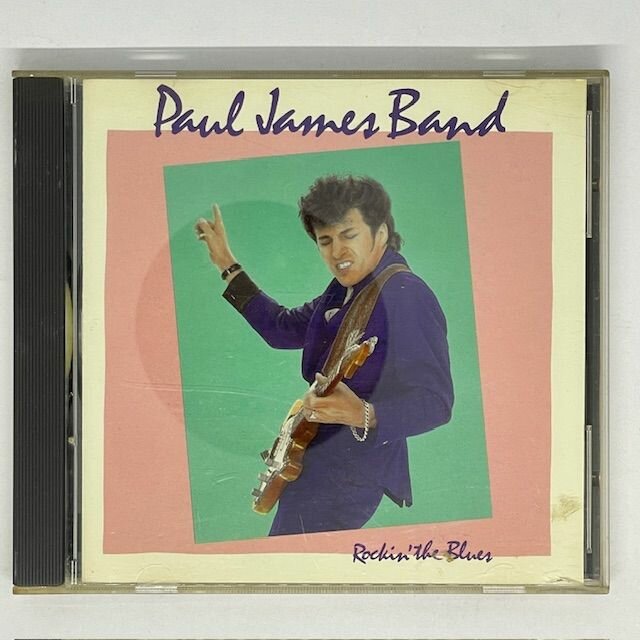Paul James Band-Rockin' The Blues (CD, CANADA) '89 MINT