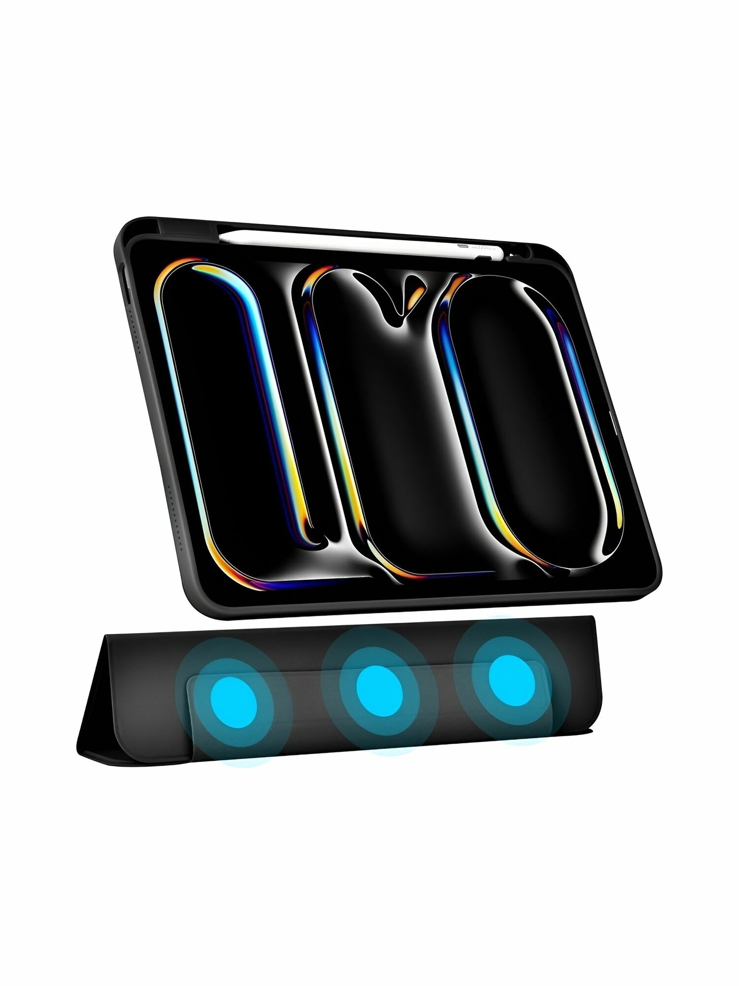 Защитный чехол 2 в 1 для Apple iPad Pro 13" (2024-2025) Wiwu Defender Protective Case JD-105, черный