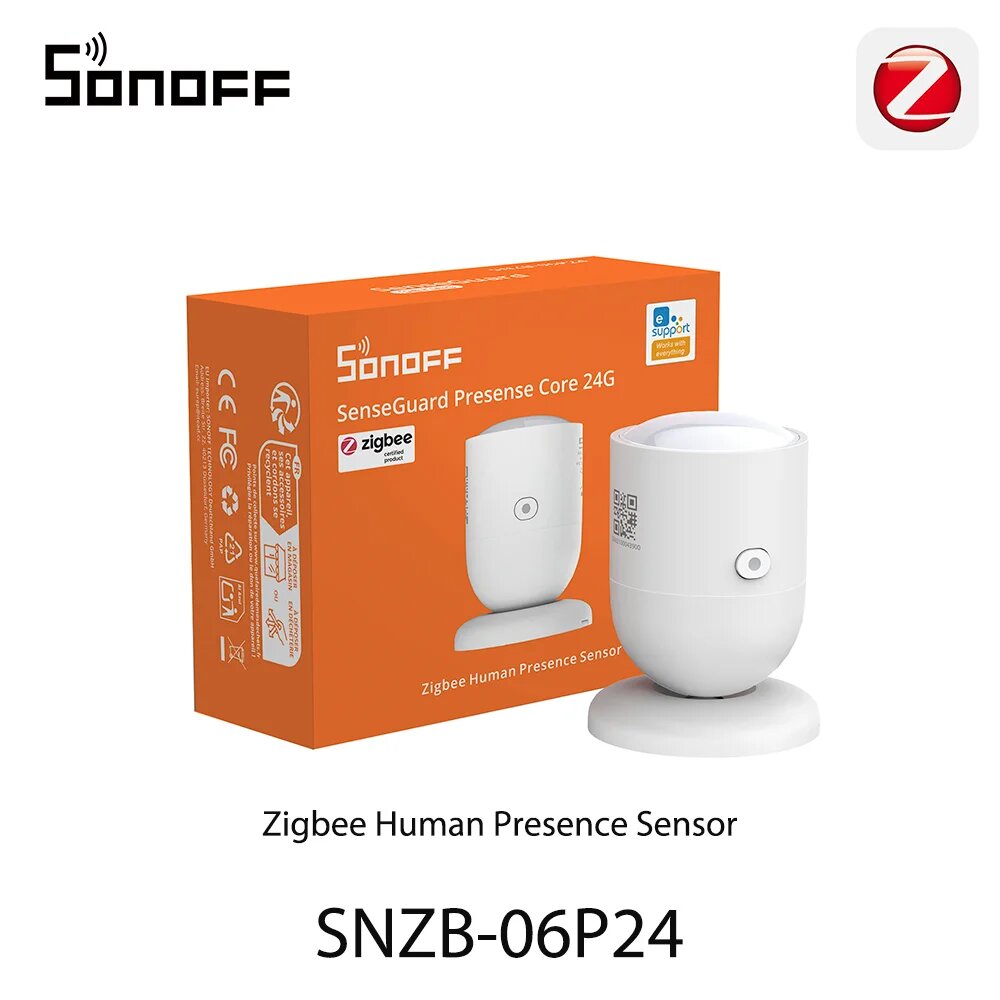 Датчик присутствия SONOFF SNZB-06P24 Sense Guard Core 24G Zigbee