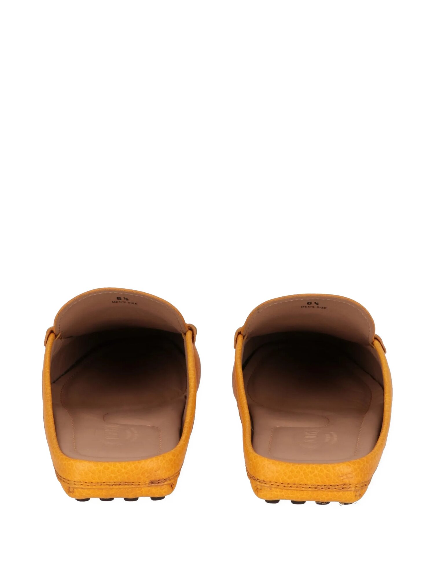 Мюли Tod's T-logo Gommino mules, размер 6, Желтый — фото 1