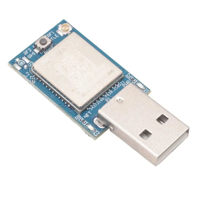 Модуль A29F-Full Netcom Luat Air780e 4G, USB-модуль для доступа в интернет, многофункциональный, удобный, портативный. — фото 1