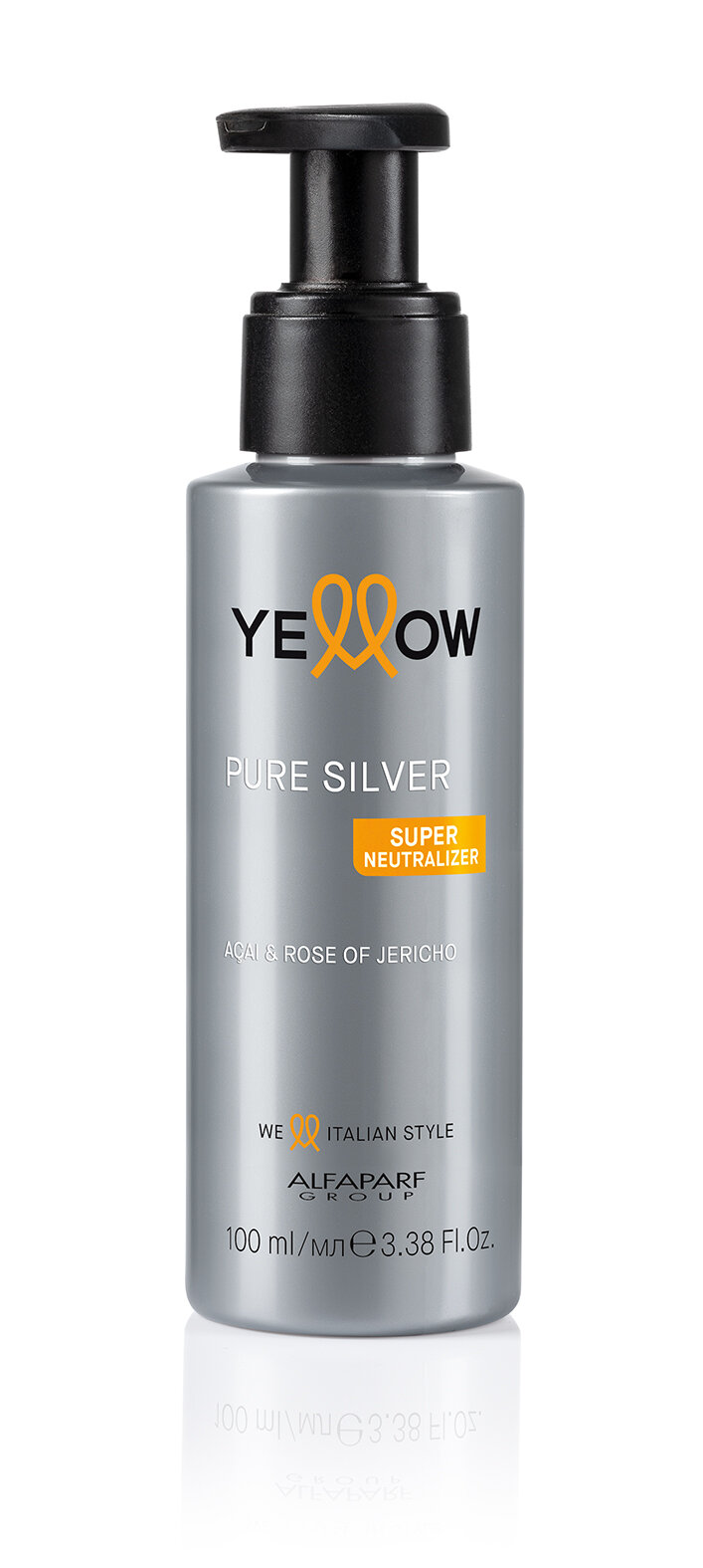 Ультраконцентрированный фиолетовый пигмент YE SILVER PURE SILVER COLOR, 100 мл