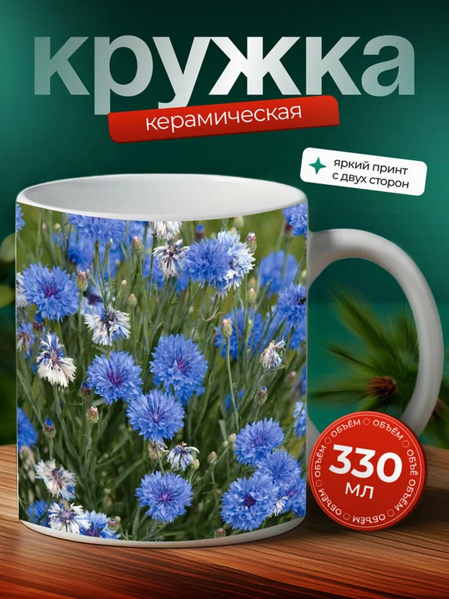 Кружка Васильки 9,