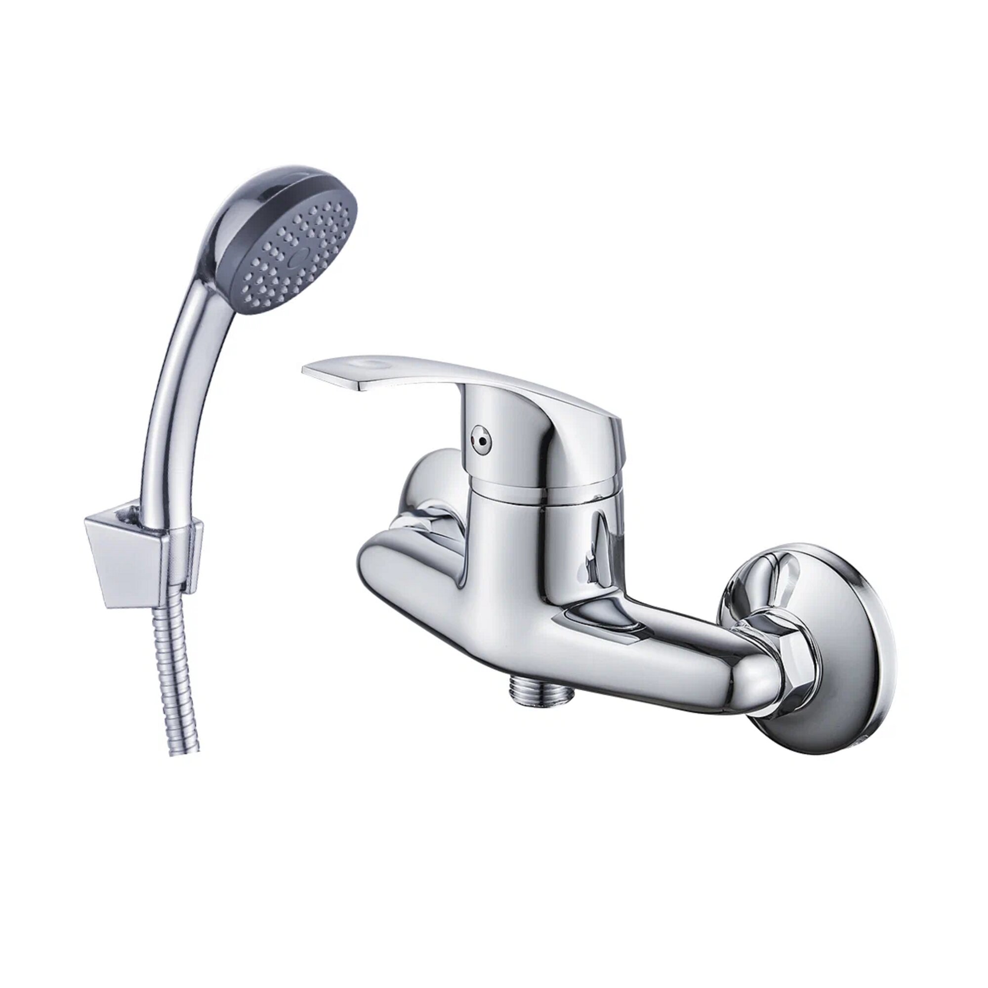 Смеситель DecoRoom DR71055, для душа, латунь, хром, современный стиль